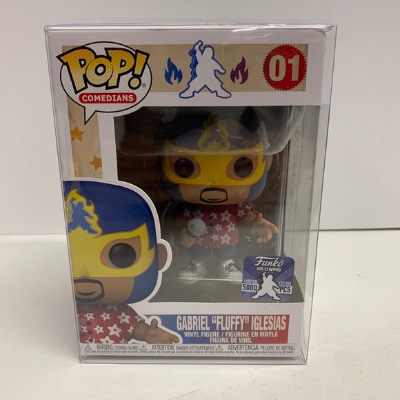 Funko | Toys | Gabriel Iglesias Funko Pop Lucha Fluffy 5000 Le ...